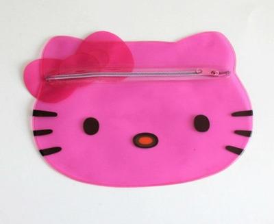 China Cute Gift Clear PVC Bags with Embossed Printing , EN-71 ECO PVC Bag for sale