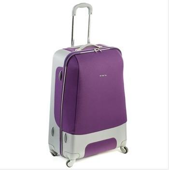 China Purple Fashion Shopping Trolley Bag , 20 inch Shopping Cart for sale