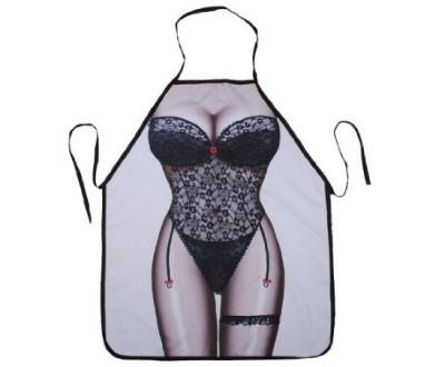 China OEM Art Design Non Woven Kitchen Apron for Cooking & Gardening for sale