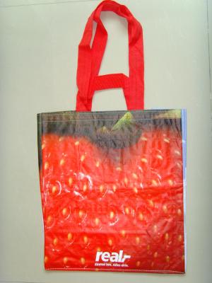 China ECO PP Non Woven Laminated Bags , Colored Printed Non Woven Bag for sale