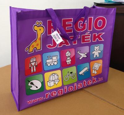 China Customer's Design PP Non Woven Bags And Non Woven Laminated Advertising Tote Bag for sale