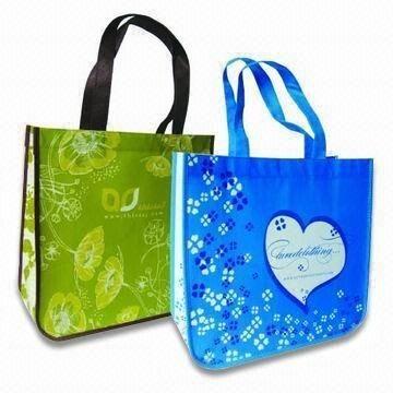China Colourful PP Non Woven Bags For Advertisment With Laminated Bag / Gift Bag for sale