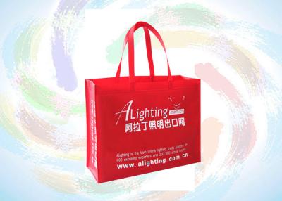 China Red / Pink / Black Eco friendly Printed PP Non Woven Bag for Shopping Packing for sale