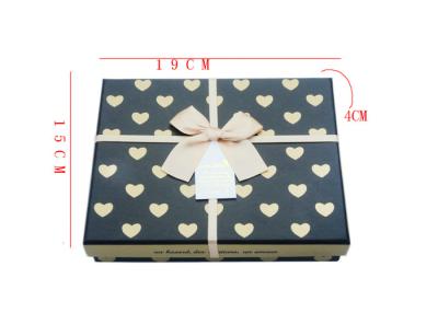 China exquisite ecofriendly chocolate Recycled Cardboard Gift Boxes with insert for sale