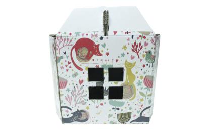 China The highest advance cat and dog recycled cardboard gift boxes with CMYK printing for sale