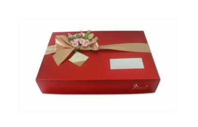 China Festival Heart Shaped Gift Packaging Empty with Matt lamination for sale