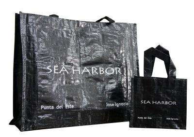 China Durable PP Woven Shopping Bags , Reusable Carrier Bag for sale