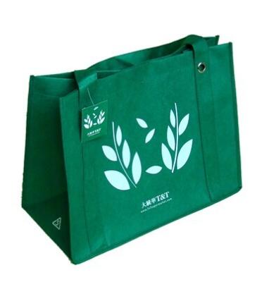 China Customized logo Handled Non Woven Bag & Shopping bag for Packing garment for sale