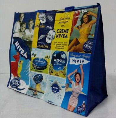 China Promotion Non Woven Cartoon Shopping Bag / PP Non Woven Bag eco friendly for sale
