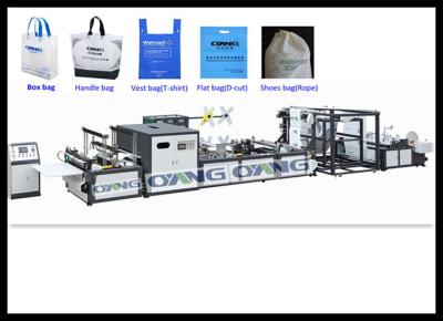 China auto eco PP non woven bag making machine , fabric bag machinery for sale