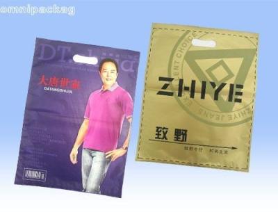 Cina Sacchetti della spesa di plastica stampati abitudine con la maniglia in vendita