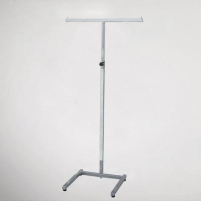 China Single Arm Metal Display Stands Rack For Clothing Shop / Supermarket for sale