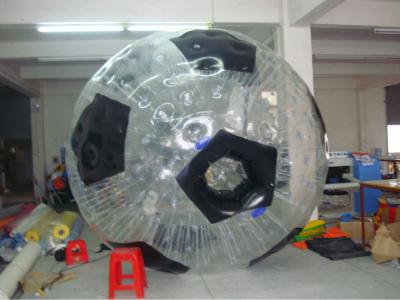 China Clear PVC / TPU Inflatable Walking Human Hamste Ball for Fun for sale