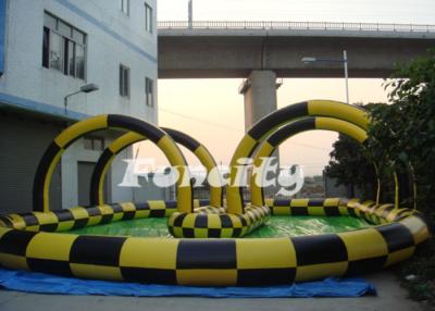 China Clear PVC / TPU Inflatable Zorb Ball with 3m outer diameter / 2m inner diameter with Ramp for sale