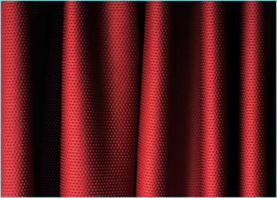 China Wine Red Dri-fit Polyester Spandex 4 Way Stretch Mesh Fabric Wholesale for Sport Clothes for sale
