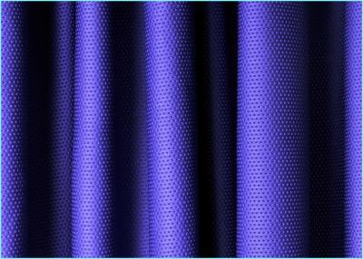 China Violet Blue Sportswear Stretch Mesh Fabric 1.6m * 160gsm 90 Polyester 10 Spandex Fabric for sale