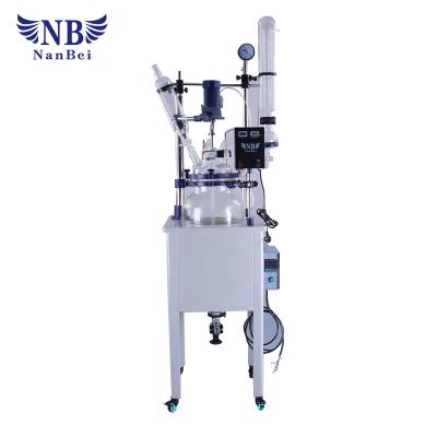 Cina Singoli reattori di vetro chimici del laboratorio 50L in vendita