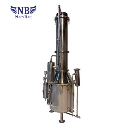 China Elektrische het Verwarmen Toren Dubbele SS 200L/H Water Distillerende Apparaten Te koop
