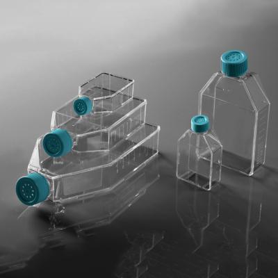 Cina Attrezzatura di laboratorio di biotecnologia 50ml delle boccette 25cm della coltura cellulare in vendita