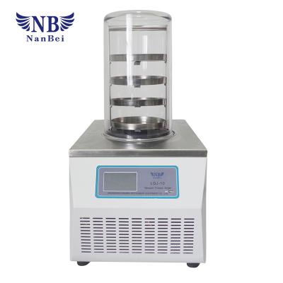 China Secador de gelo padrão do laboratório de Lypholizer 0.12m2 do alimento do vácuo à venda