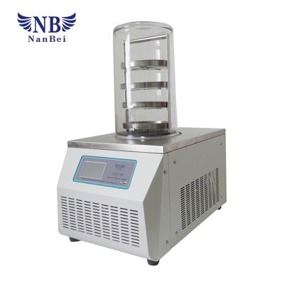 China Secador de gelo padrão do laboratório de Lypholizer 0.12m2 do alimento do vácuo à venda
