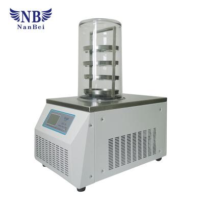 China Secador de gelo padrão do laboratório de Lypholizer 0.12m2 do alimento do vácuo à venda