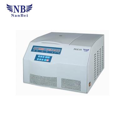 China centrifugadora refrigerada de alta velocidad de la sobremesa de 16000r/min TGL16 en venta