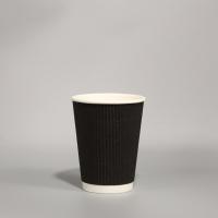China 500ml Double Wall Paper Cup with Leak-Proof Snap-On Lid - Custom Printing Available for Coffee and Tea for sale