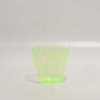 China Customized Clear Round PS Plastic Cups 270ml 86x52x74mm Disposable Hot Drink Cups for sale