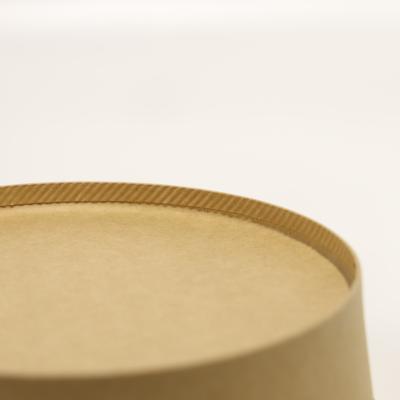 China Round Custom Printed Kraft Paper Boxes Packaging Recyclable For Business for sale