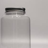 China Round Clear Plastic PET Bottle 500ml with Custom Logo SGS FDA Certified for sale