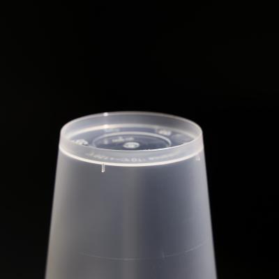 Cina Coppa di PP rotonda in plastica senza BPA con logo personalizzabile e coperchio per succo o tè Boba in vendita