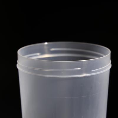 중국 사용자 지정 로고 디자인 맑은 일회용 PP 주스 컵 판매용