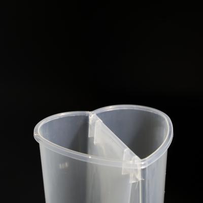 中国 カスタムロゴ BPAフリー PP スムージー用プラスチック透明カップ 販売のため