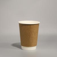 China 12OZ & 16OZ Custom Printed Paper Cups with Snap-On Lids - Single/Double Wall Round Disposable Cups for sale