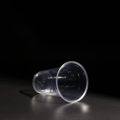 China Disposable 9oz Stackable PET Cups for Coffee or Boba with Custom Printing for sale