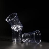 China Stackable Plastic PET Cups for Cold Beverages and Coffee for sale