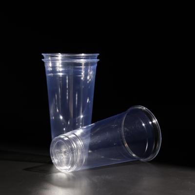 중국 20온스 겹쳐질 수 있는 PET 플라스틱 파티컵 판매용