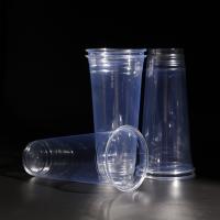 China 20oz Leakproof Stackable Clear Disposable PET Cup for Cold Beverages 50pcs for sale