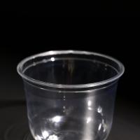 China 12oz 360ml Clear PET Plastic Drinking Cups FDA Certified Stackable Disposable 50 Pack for sale