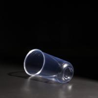 China 24OZ Clear Plastic PET U Shaped Plastic Cups Stackable Cups For Cold Drinks for sale