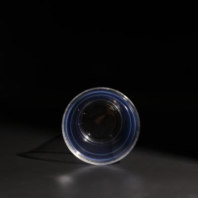 China 50 Contar Copo de PET de plástico empilhável para levar com impressão personalizada para suco à venda