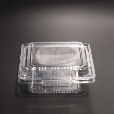 China Leak Proof PET Plastic Food Storage Container With Customized Color for sale