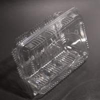 China Rectangular PET Disposable Food Containers for Multiple Uses for sale