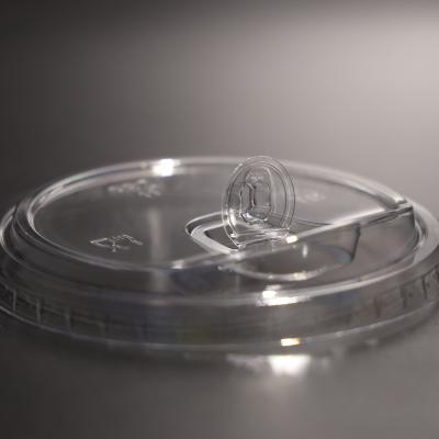 China Flat Plastic Cup Lid Compatible With Most Cups For Paper Cup And Plastic Cup for sale