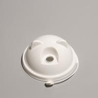 China 90mm Round Plastic Cup Lid BPA-Free PP Screw On Snap On Leak Proof for Cups for sale