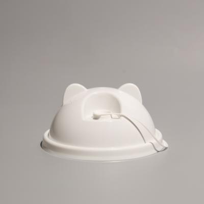 China Round Plastic Lid for Transparent Containers for sale