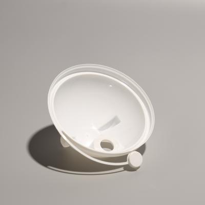 China Round Plastic Lid for Transparent Containers for sale
