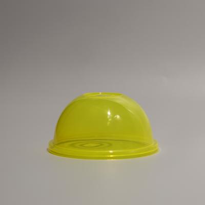 China 90mm Clear PP Plastic Disposable Cup Lid with Customizable Color for sale