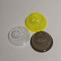 China Transparent PP Plastic Cup Lids 90mm Snap On Screw On Leak Proof 1000pcs for sale